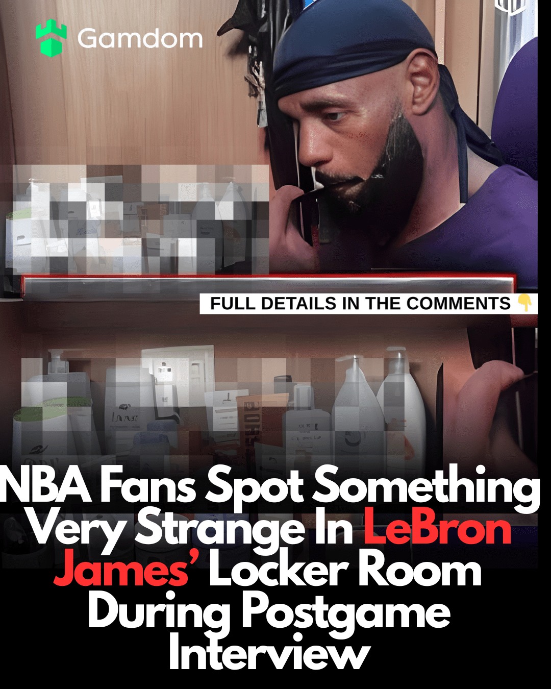 LeBron’s Locker Shocks NBA Fans! - Hoops Central