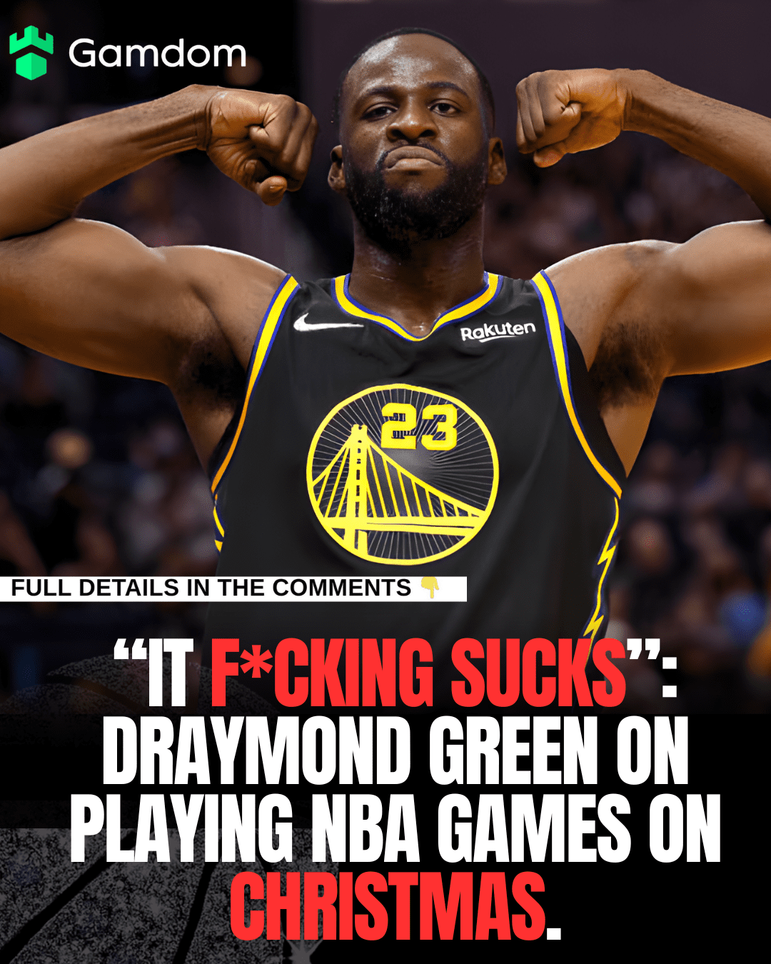 DRAYMOND GREEN DROPS THE HOLIDAY TRUTH BOMB: "CHRISTMAS GAMES FING SUCK ...