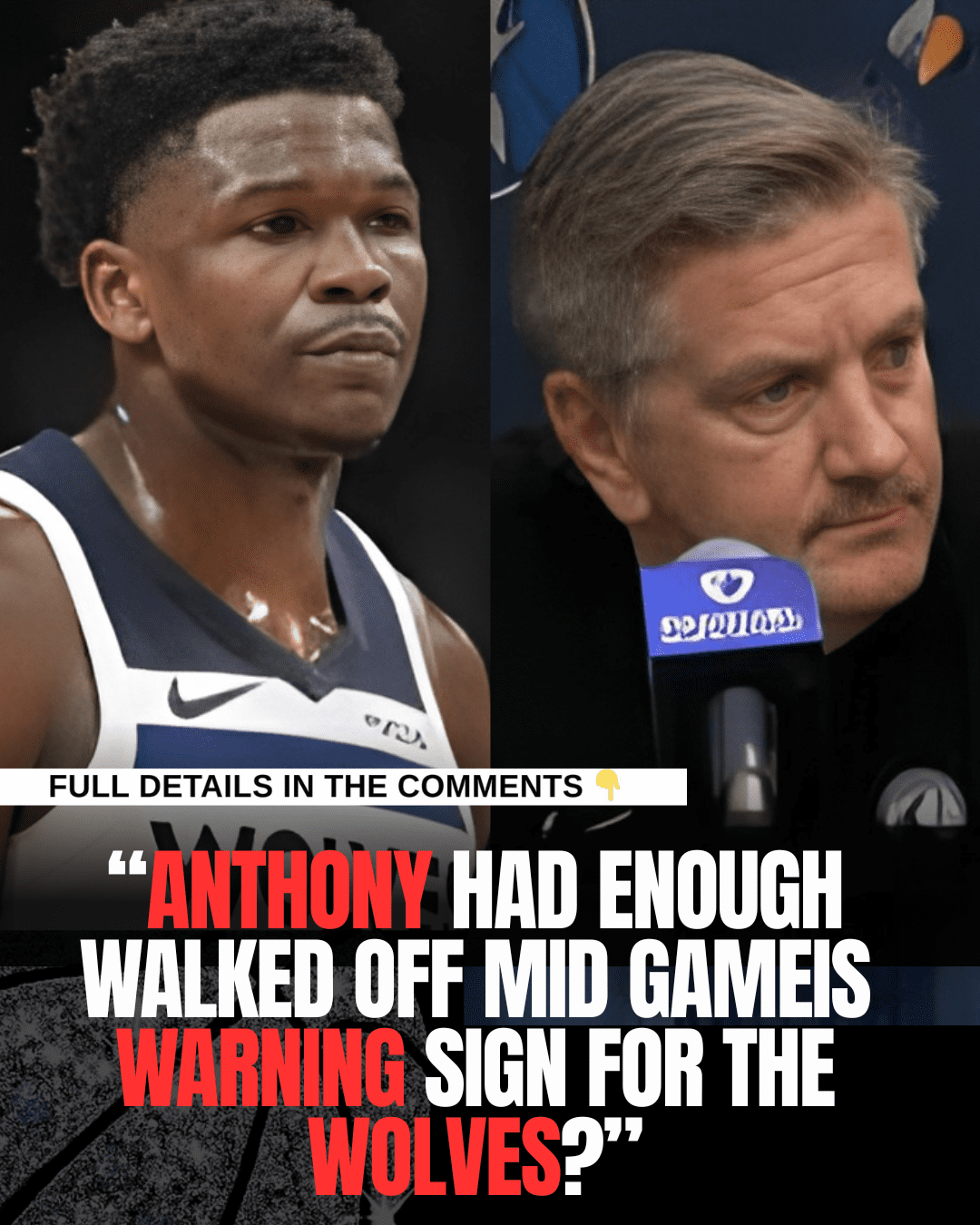 Chris Finch Vocal On Anthony Edwards Incident During Hawks Loss By ...